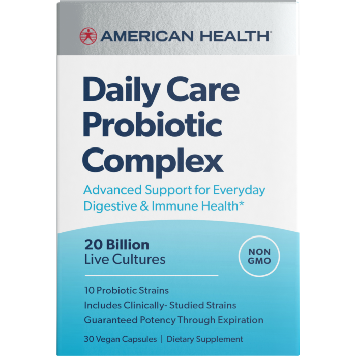 Daily Care Probiotic Complex, 30 Capsules - Organic Basic Food