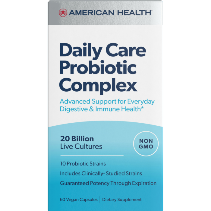 Daily Care Probiotic Complex, 60 Capsules - Organic Basic Food