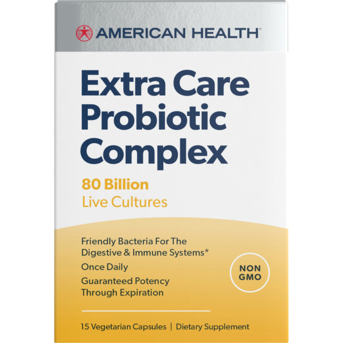 Extra Care Probiotic Complex, 15 Capsules - Organic Basic Food