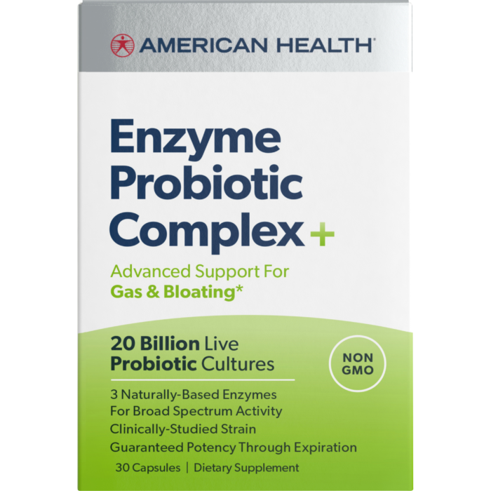 Enzyme Probiotic Complex Plus, 30 Capsules - Organic Basic Food