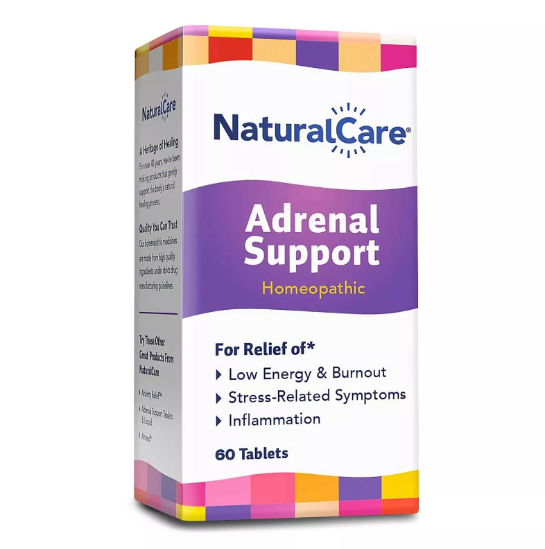 Natrabio Adrenal Support - 60 Tablets - Organic Basic Food