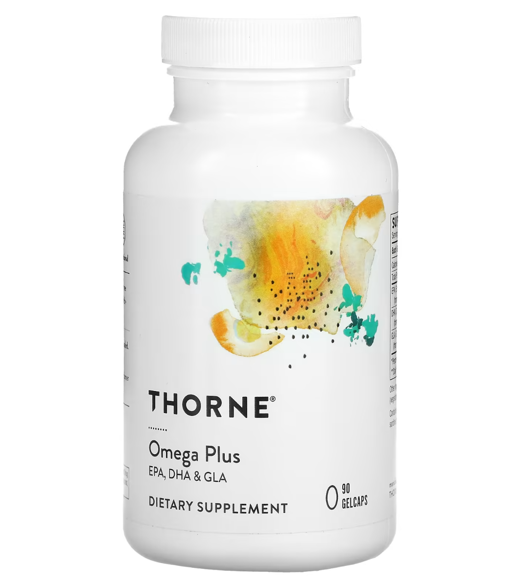 Thorne Research, Omega Plus, 90 Gelcaps - Organic Basic Food