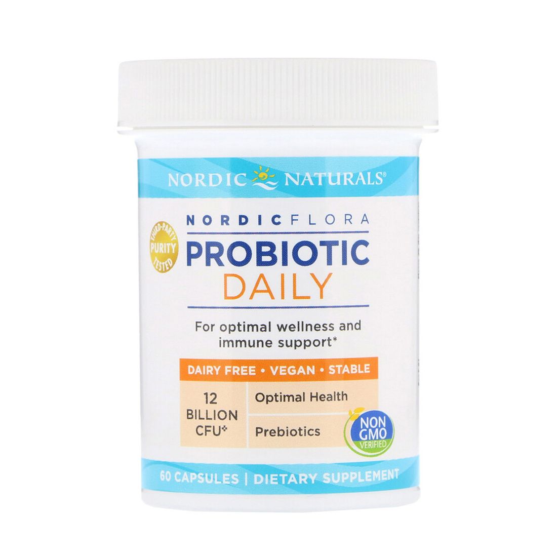 Nordic Naturals Probiotic (12 Billion) 60 - Organic Basic Food