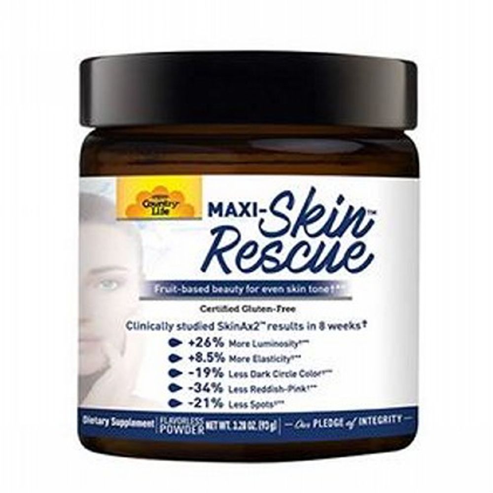 Country Life Maxi-Skin Rescue Powder 1.4 oz - Organic Basic Food